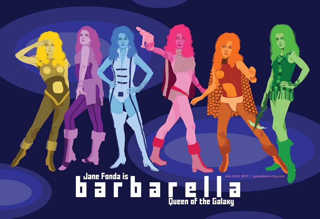 BARBARELLA Poster Artwork - Etsy