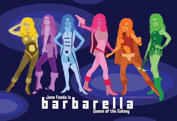 BARBARELLA Poster Artwork | Etsy