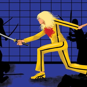 KILL BILL Poster Artwork - Etsy