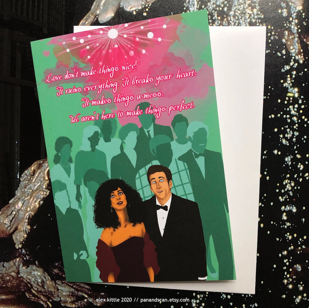 MOONSTRUCK Greeting Card - Love - Etsy