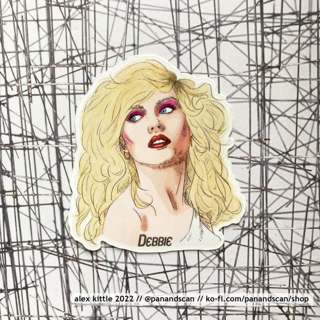 Debbie Harry Vinyl Sticker - Etsy