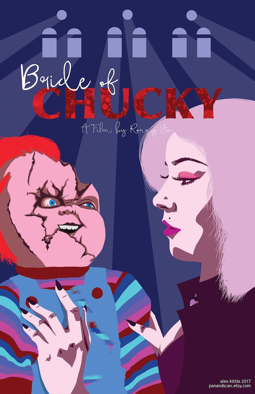 BRIDE OF CHUCKY Poster Artwork - Etsy