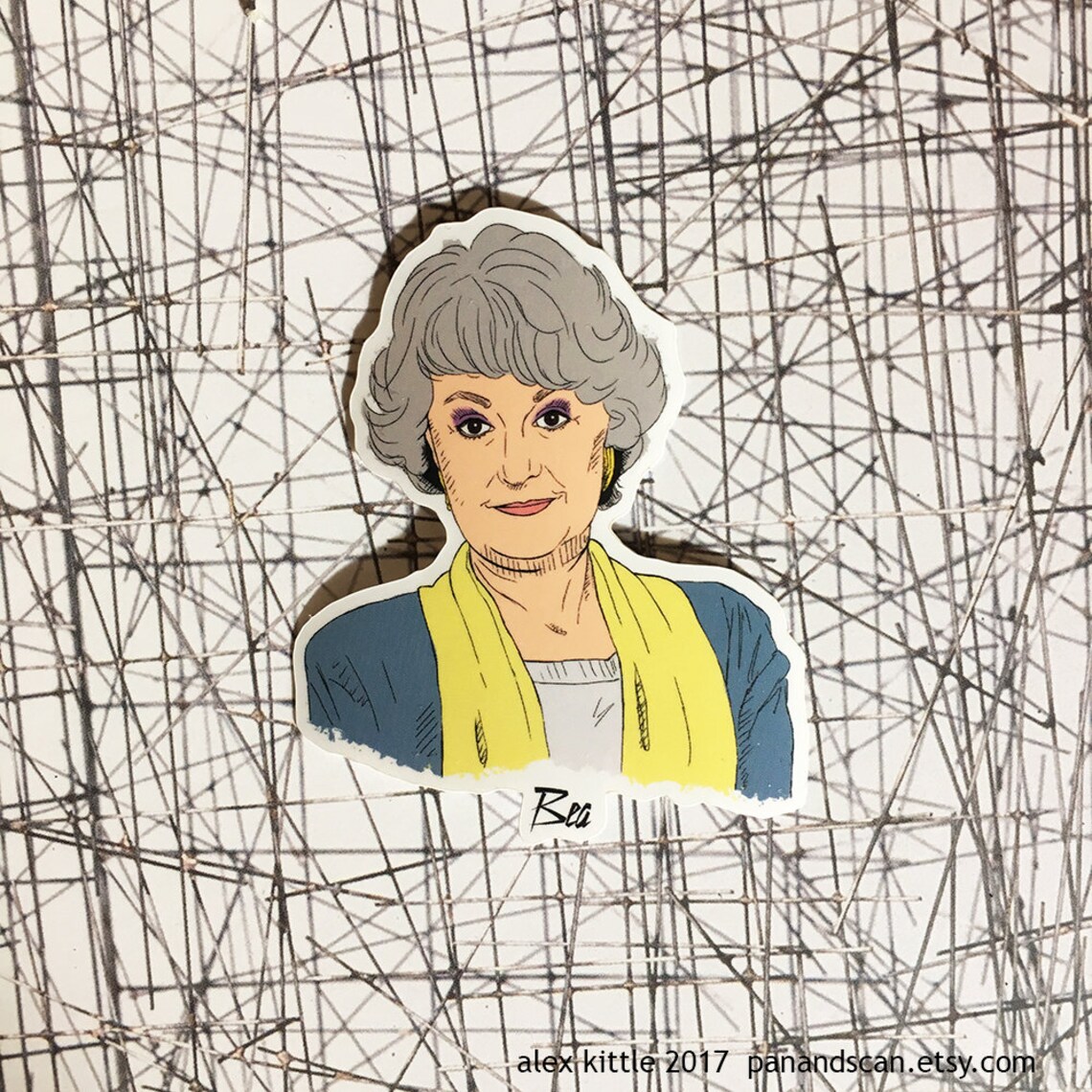Golden Girls Stickers Set/4 - Etsy