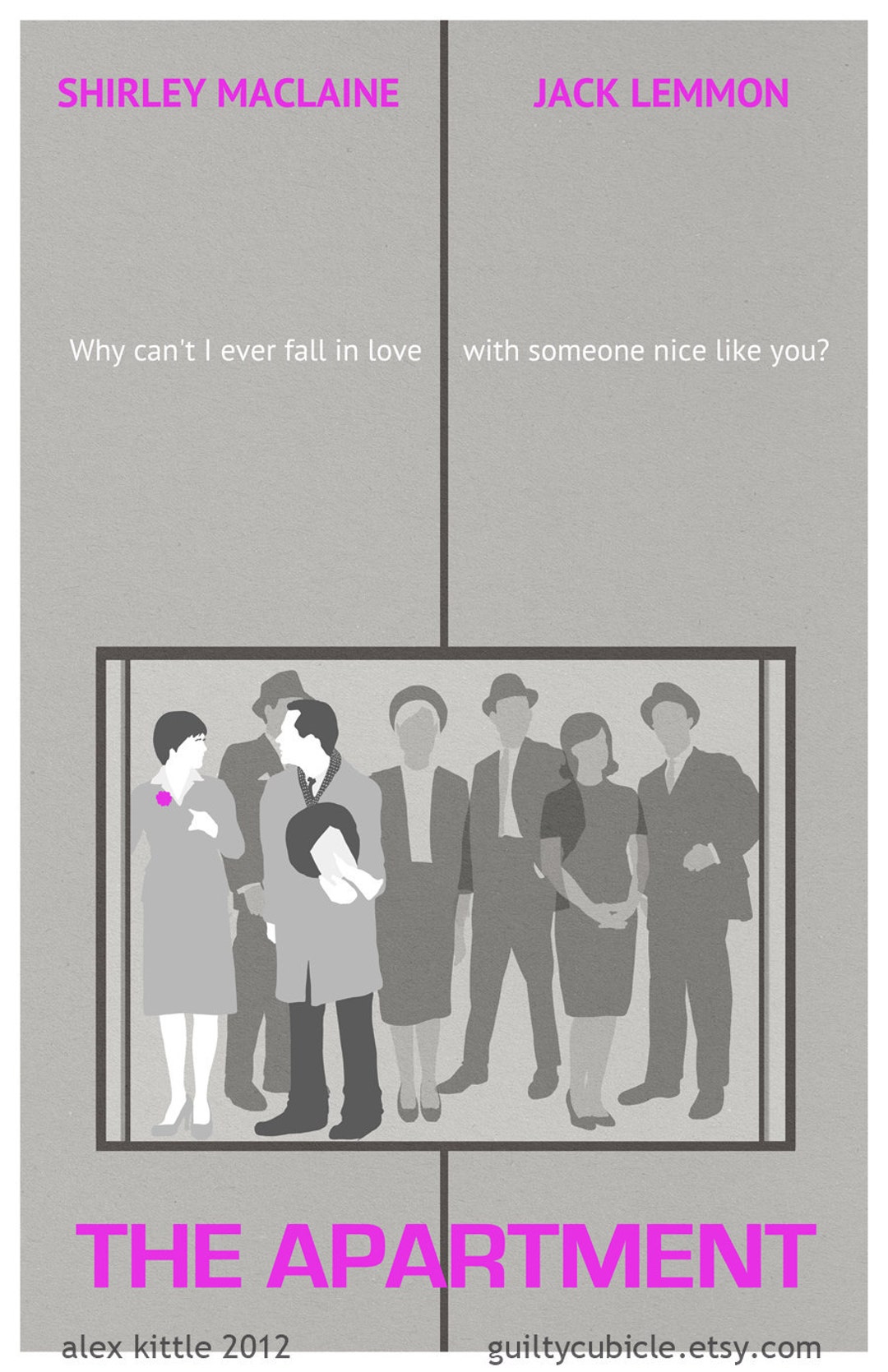 THE APARTMENT Poster Artwork - Etsy