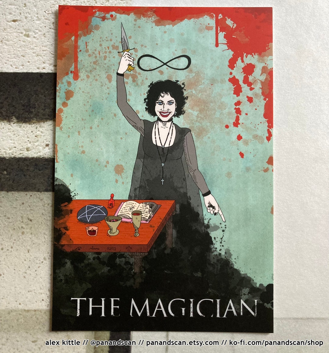 The Craft (the Magician Tarot) Postcard - Etsy