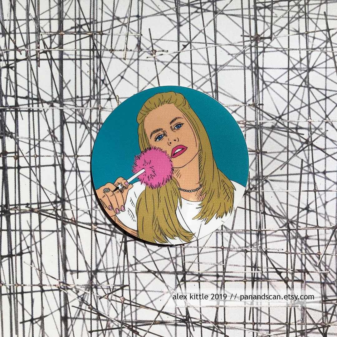 Clueless Cher Vinyl Sticker - Etsy