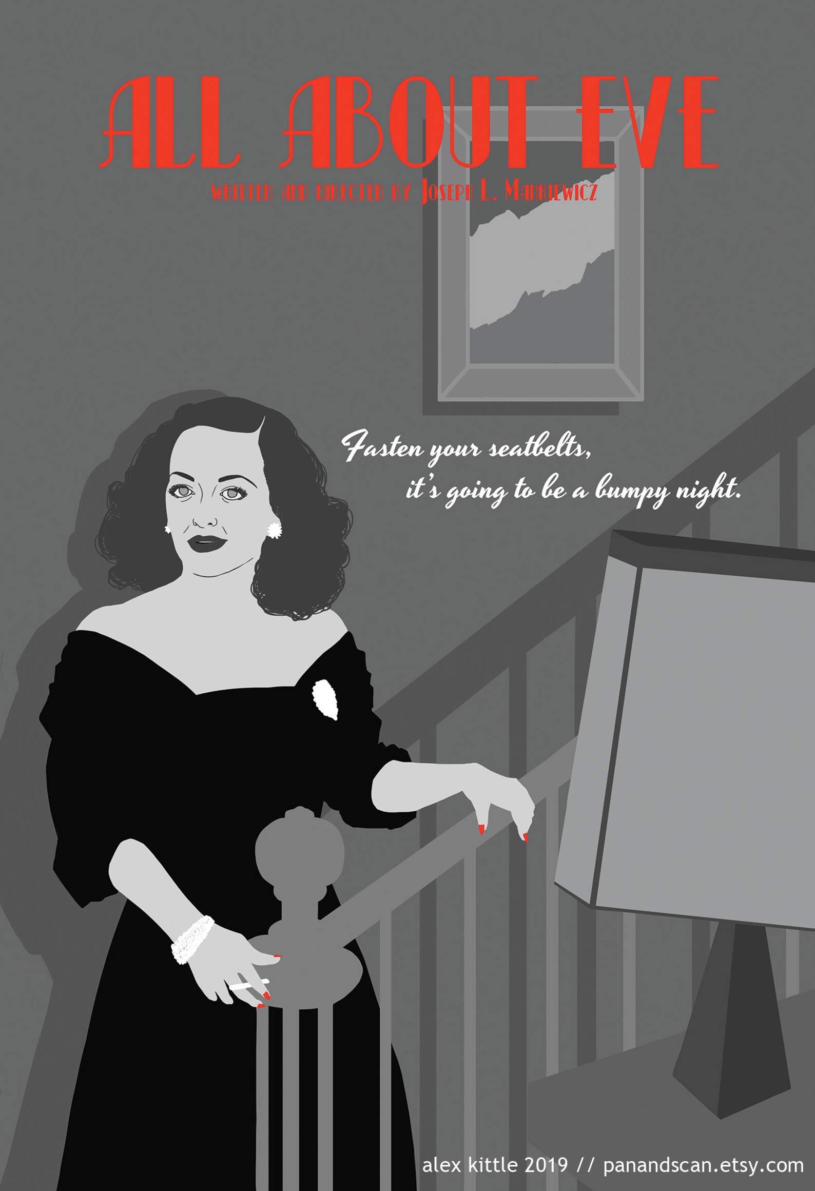 ALL ABOUT EVE Poster Artwork - Etsy