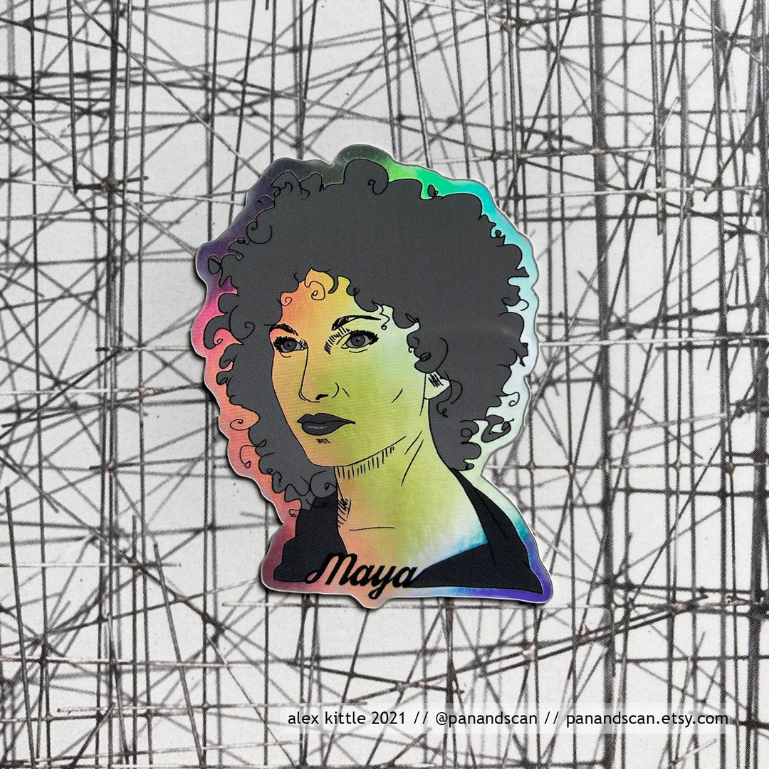 Maya Deren Holographic Sticker - Etsy