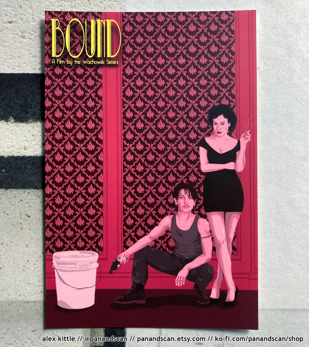 Bound Movie Poster Postcard - Etsy