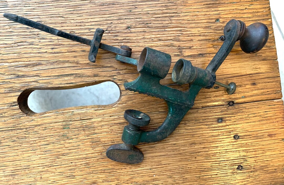 Antique 12 Ga. Shotgun Shell Roll Crimping Reloading Tool - Etsy