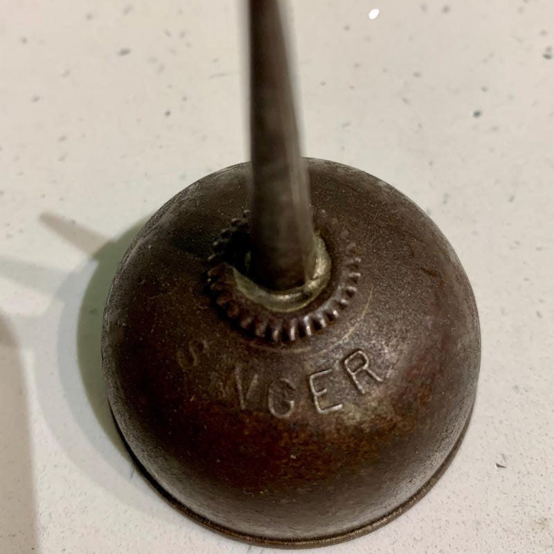 Antique Thumb Oil Can - Etsy