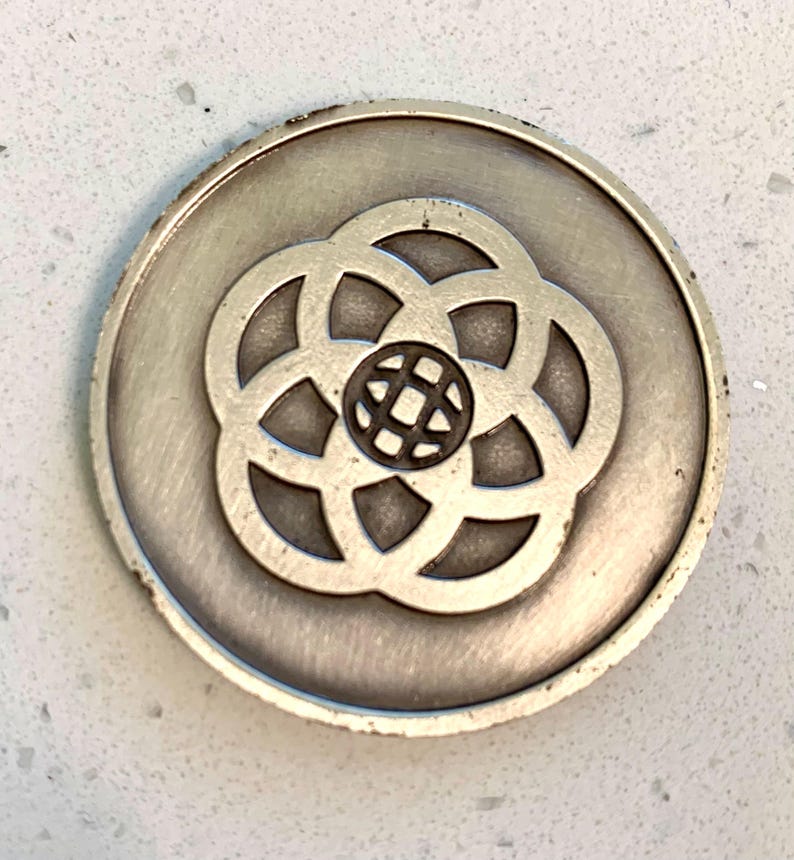 Original 1982 Disney World Epcot Center Souvenir Collectible Token Coin ...