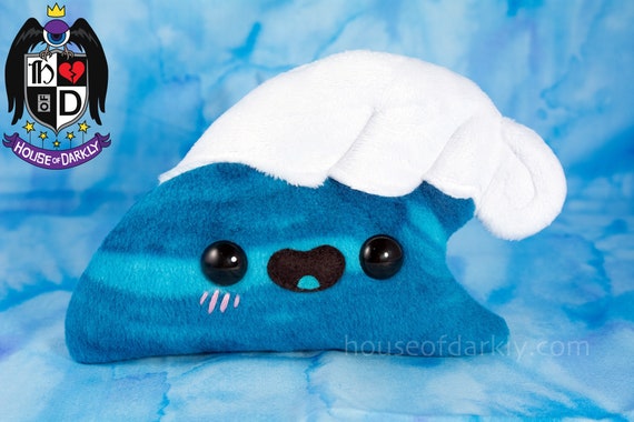 Wave Huggable Ocean Plush With Super Soft Foam | Etsy