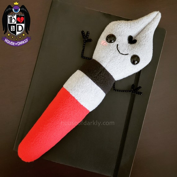 MADE TO ORDER: Pen Pal Fountain Pen Plush in Two Colors | Etsy