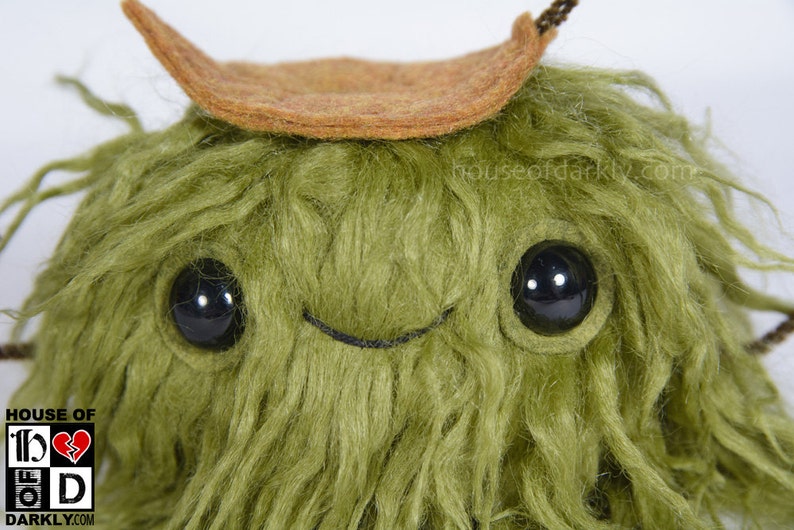 MADE TO ORDER: Moss Pal Plush Furry Nature Friend Spirit of | Etsy