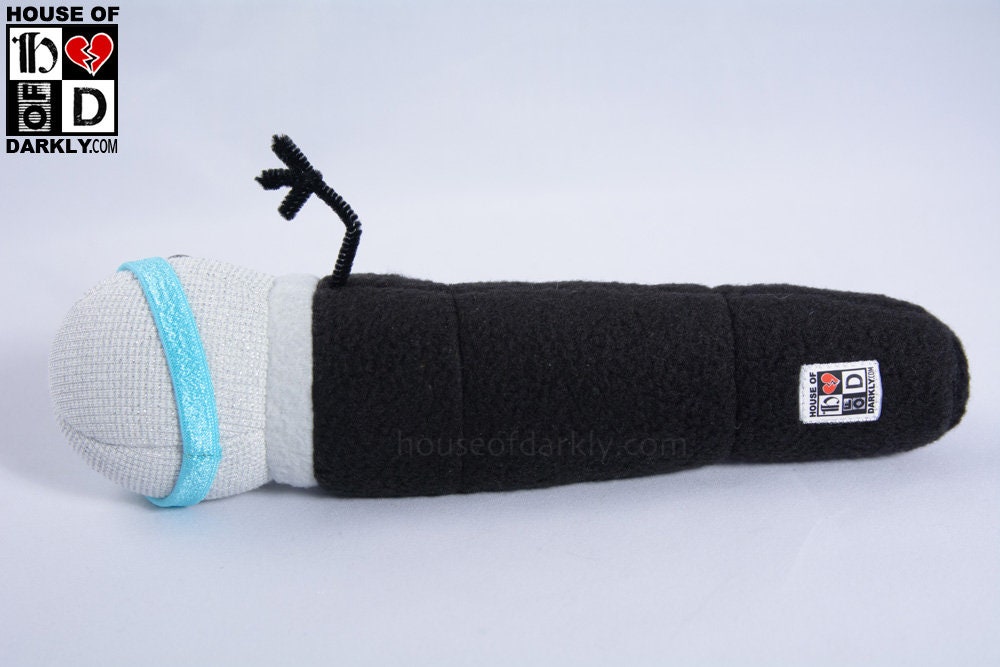Toys & Games M.C MADE TO ORDER Microphone happy plush mic with squeaker ...
