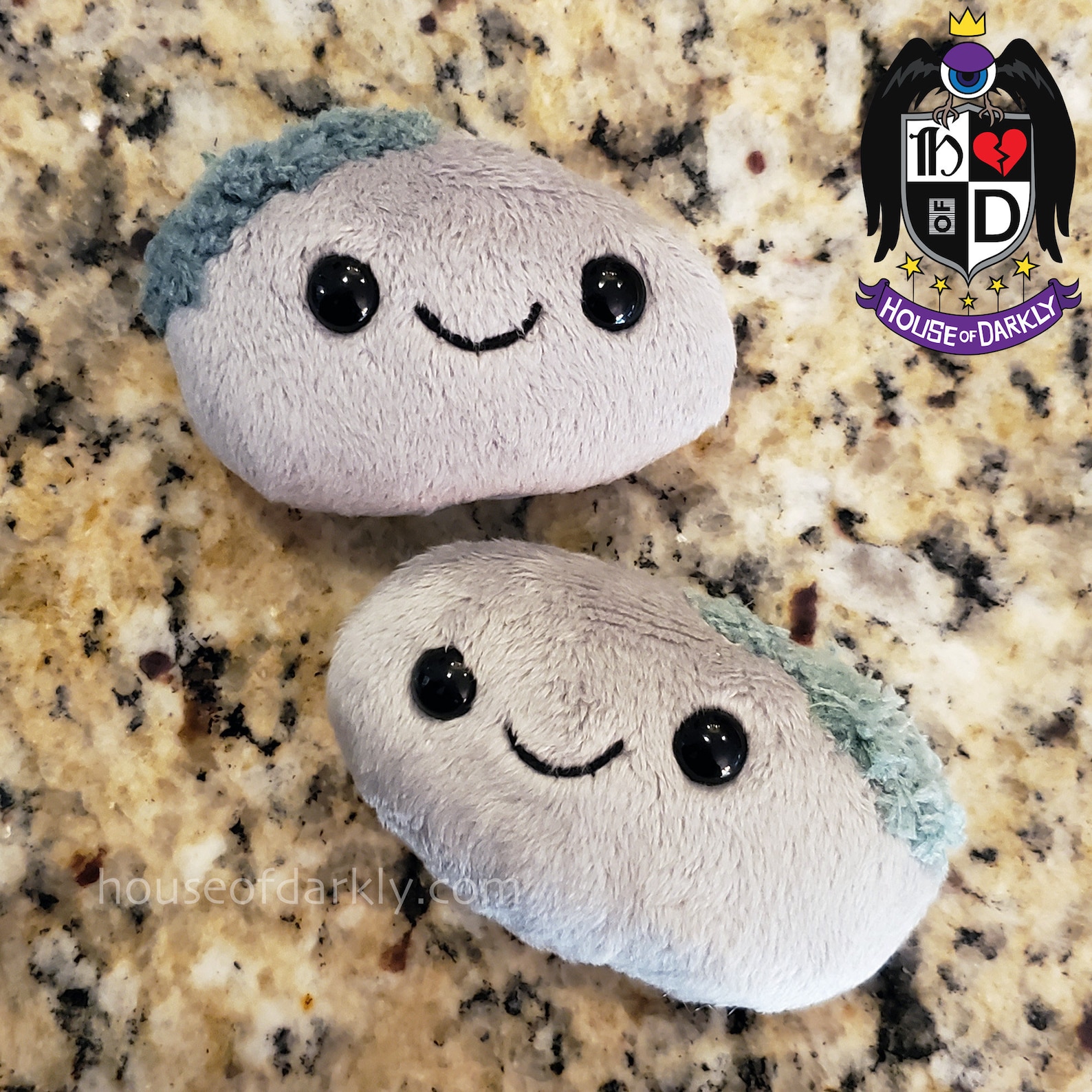 Petite Pocket Pebble Pal Cute Plush With Moss | Etsy