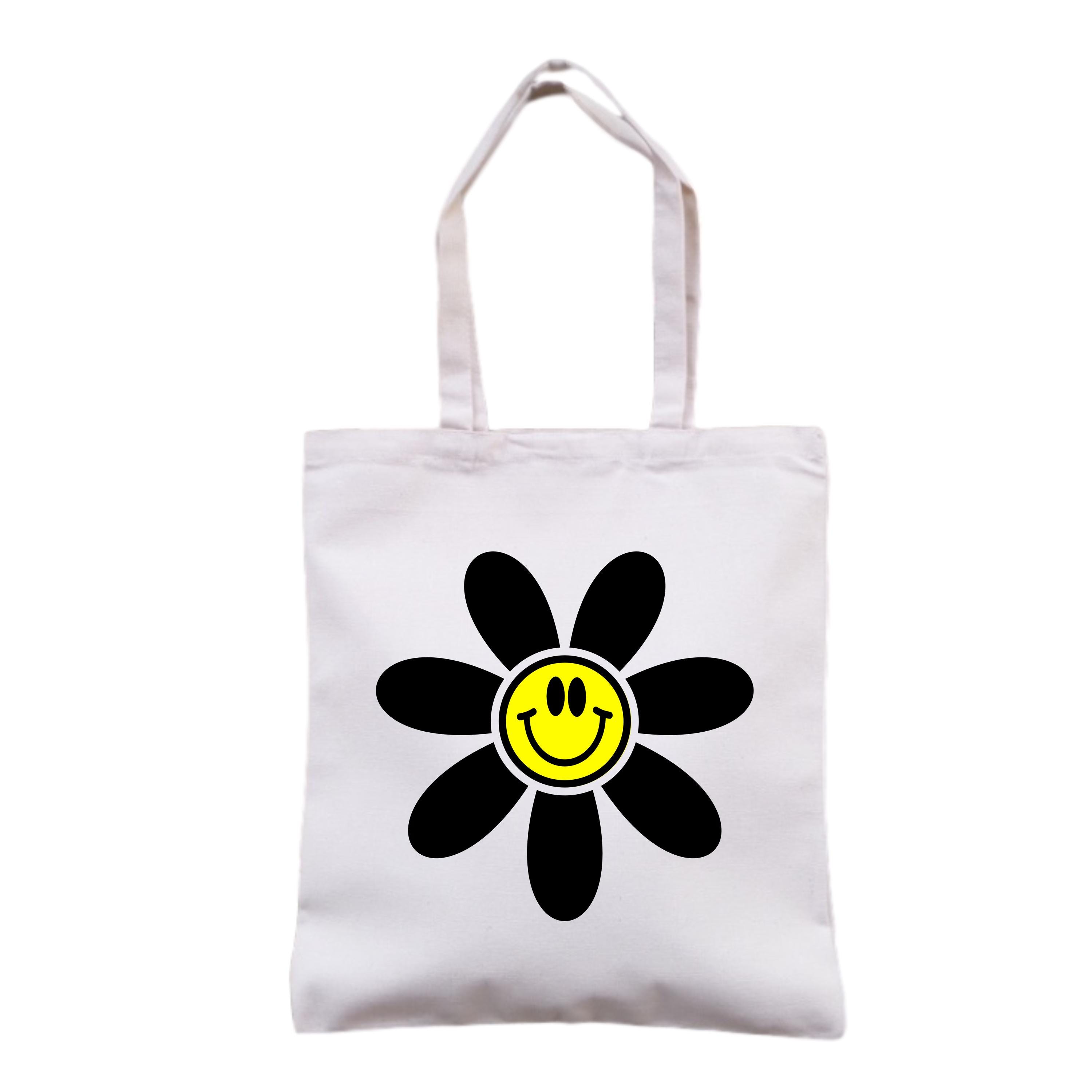 Flower Smiley Face SVG Groovy Floral Design for Stickers, Apparel and ...