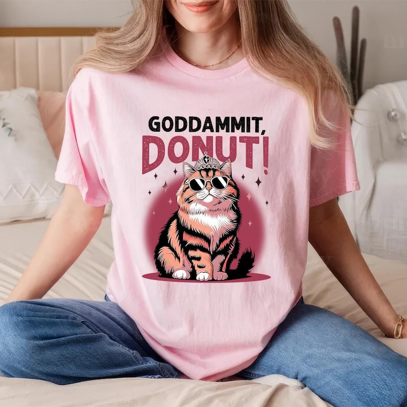 Goddammit Donut Shirt, Princess Donut, New Achievement Dungeon Crawler ...