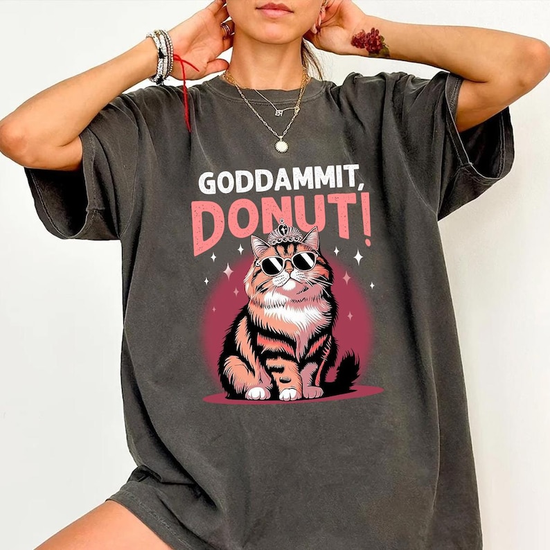 Goddammit Donut Shirt, Princess Donut, New Achievement Dungeon Crawler ...