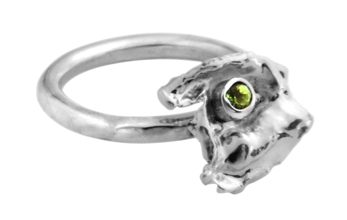 Water Cast Splash Ring - Etsy