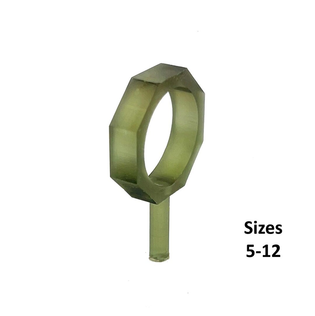 Sand Casting Ring Set - Nut/ Octagon Shape - Sm Sizes 0-6, Reg Sizes 5 ...