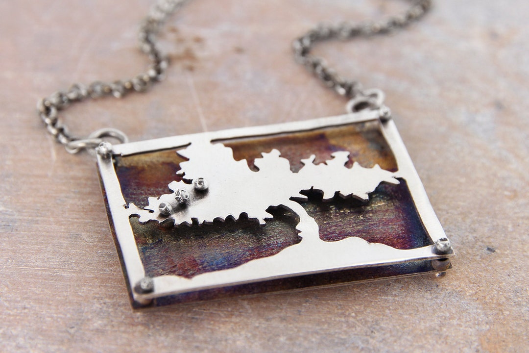 Tree Pendant - Etsy