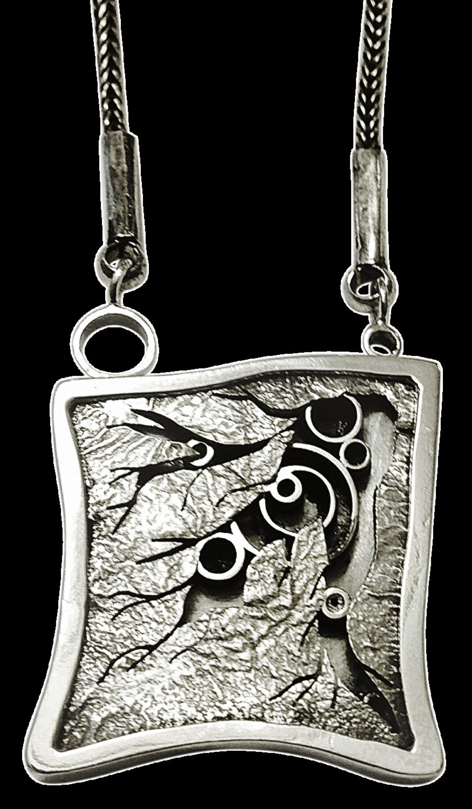 Ripped Tab Set Pendant Tutorial - Etsy