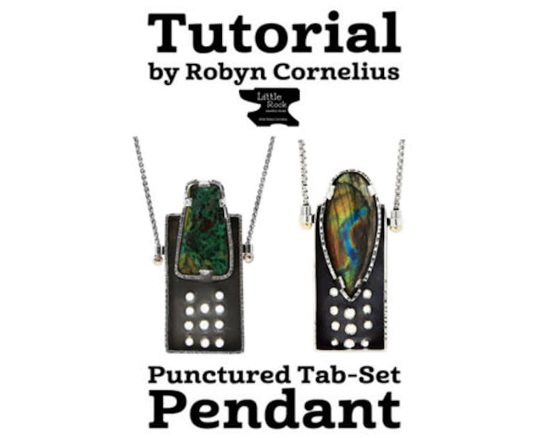 Punctured Tab Set Pendant - Etsy Canada