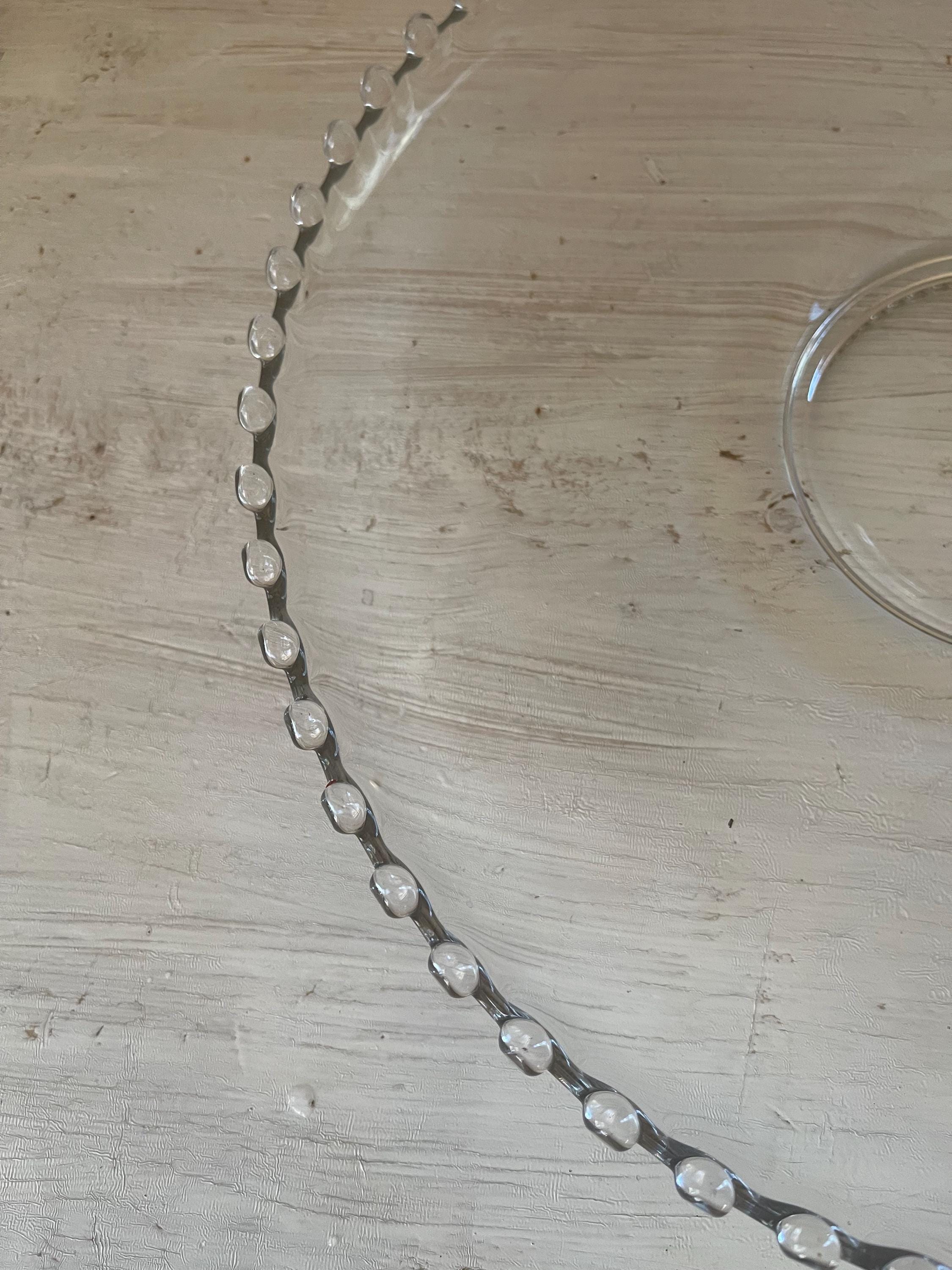 Candlewick Round Platter 12.5 Inch - Vintage Candlewick Glass - Beaded ...