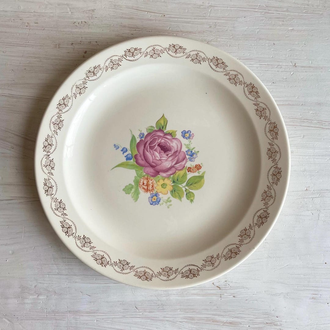 Vintage Royal China Daisy Ann Serving Plate - 1950s Kitchen Decor - Etsy