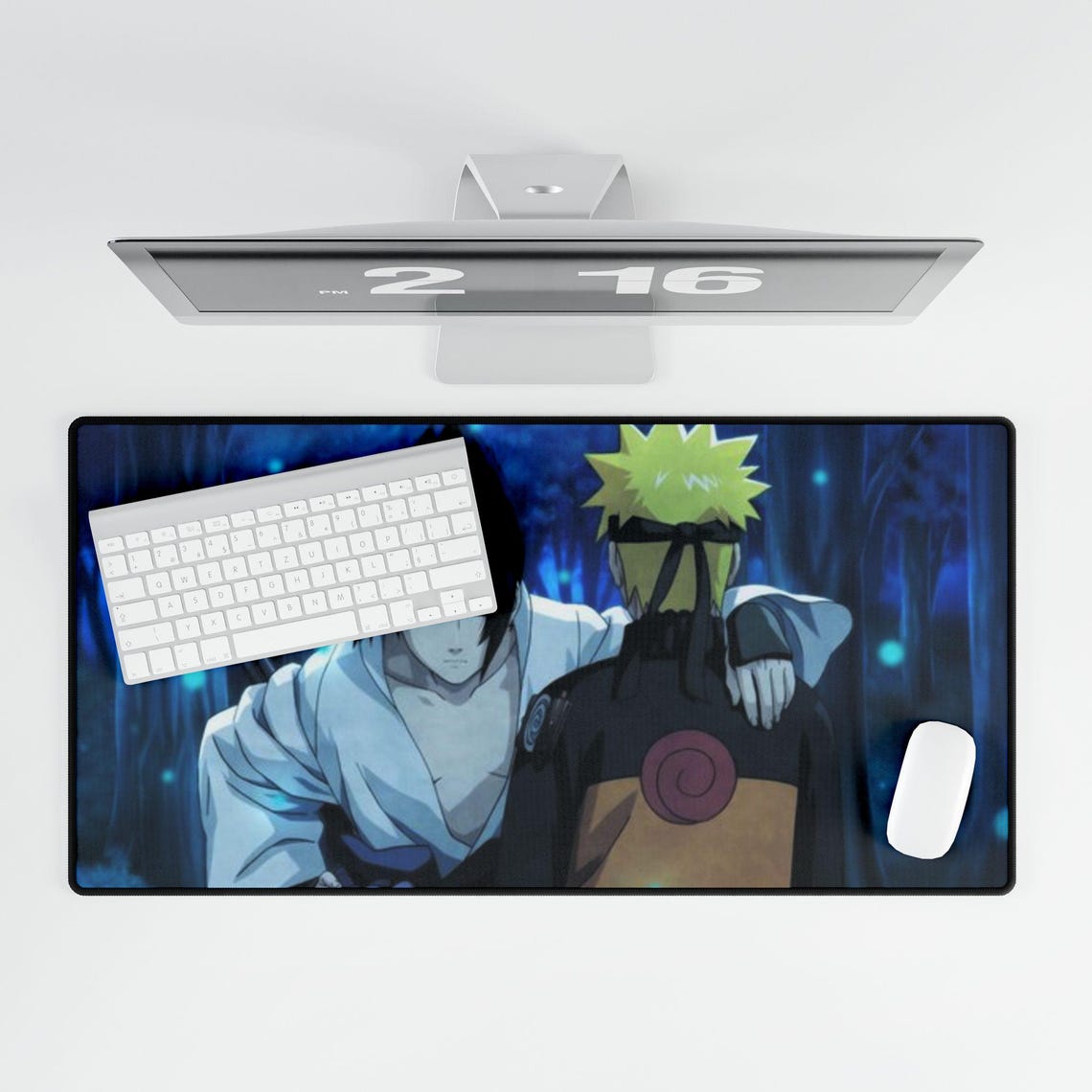 Naruto & Sasuke Desk Mat - Etsy
