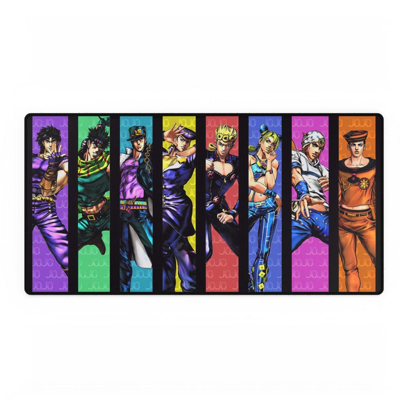 Jojo's Bizarre Adventure Desk Mat - Etsy