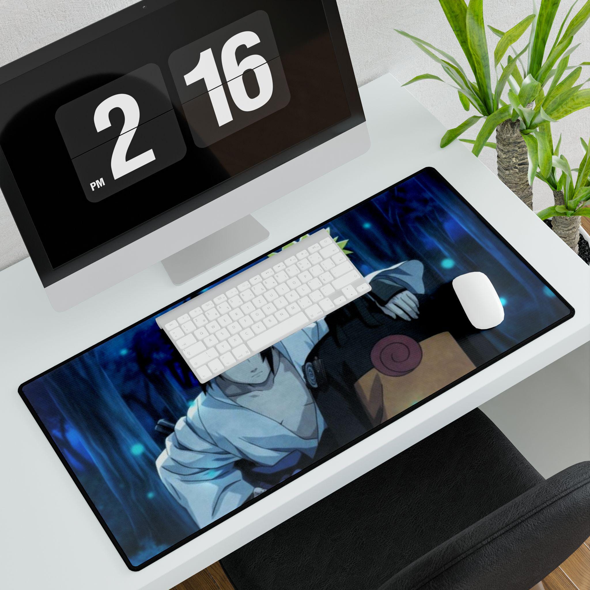 Naruto & Sasuke Desk Mat - Etsy