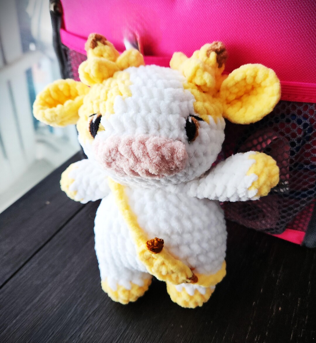 Bessie Banana Plushie Cow With Cross-body Banana Bag. One of a Family ...