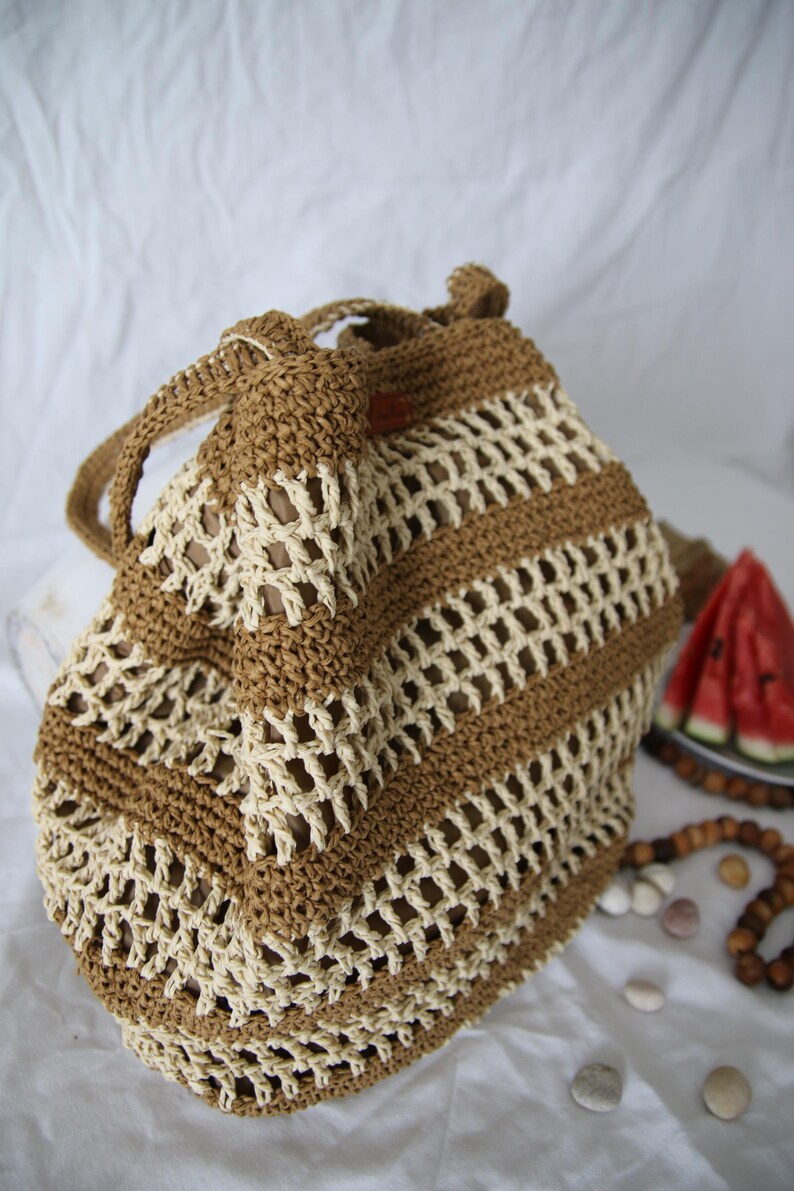 Handmade Paper Yarn Bag: Lightweight Eco-friendly Tote - Etsy