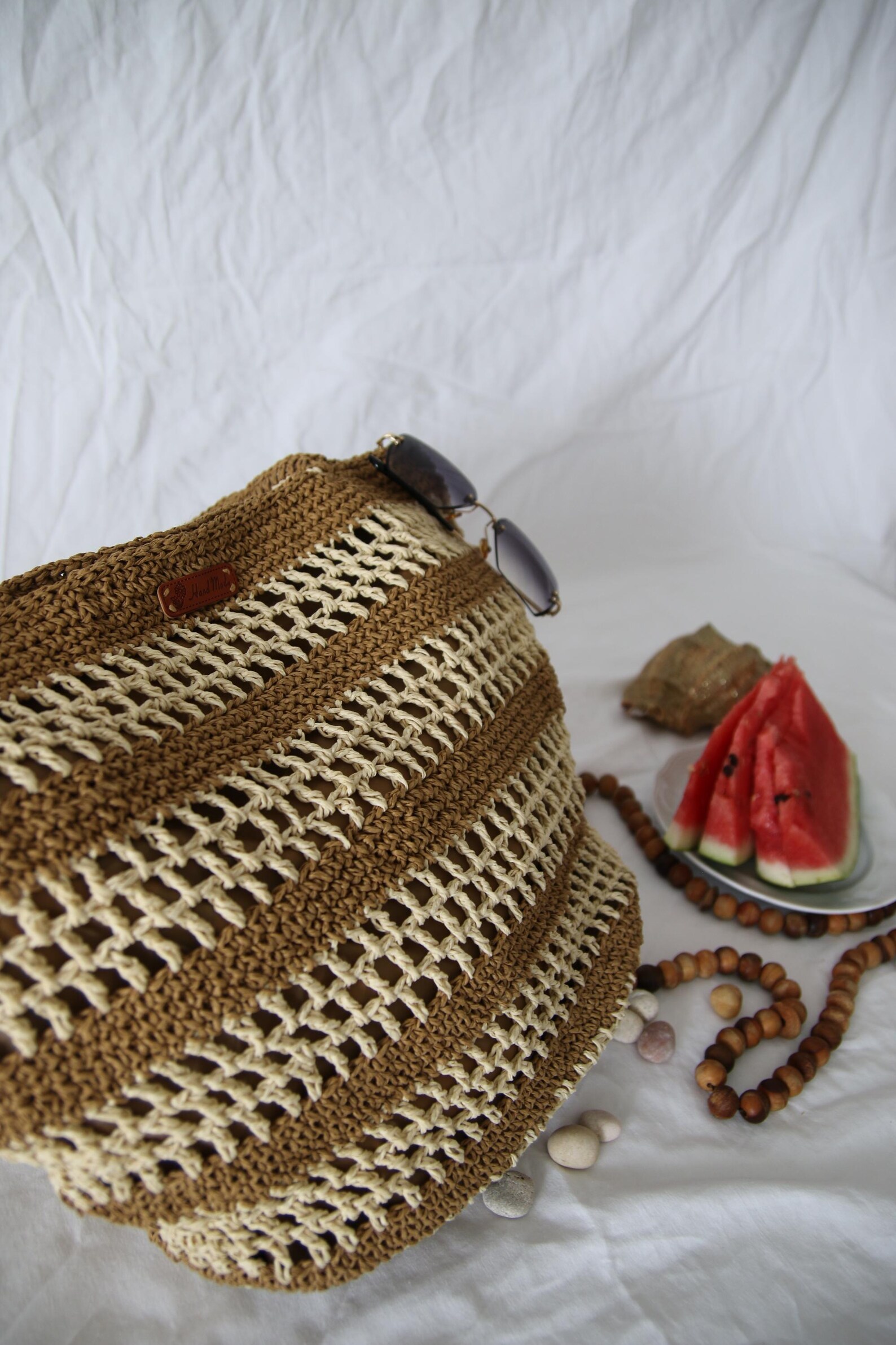 Handmade Paper Yarn Bag: Lightweight Eco-friendly Tote - Etsy