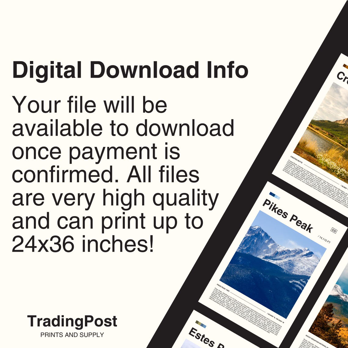 Denali Digital Download Poster, Denali Digital Download, Digital ...