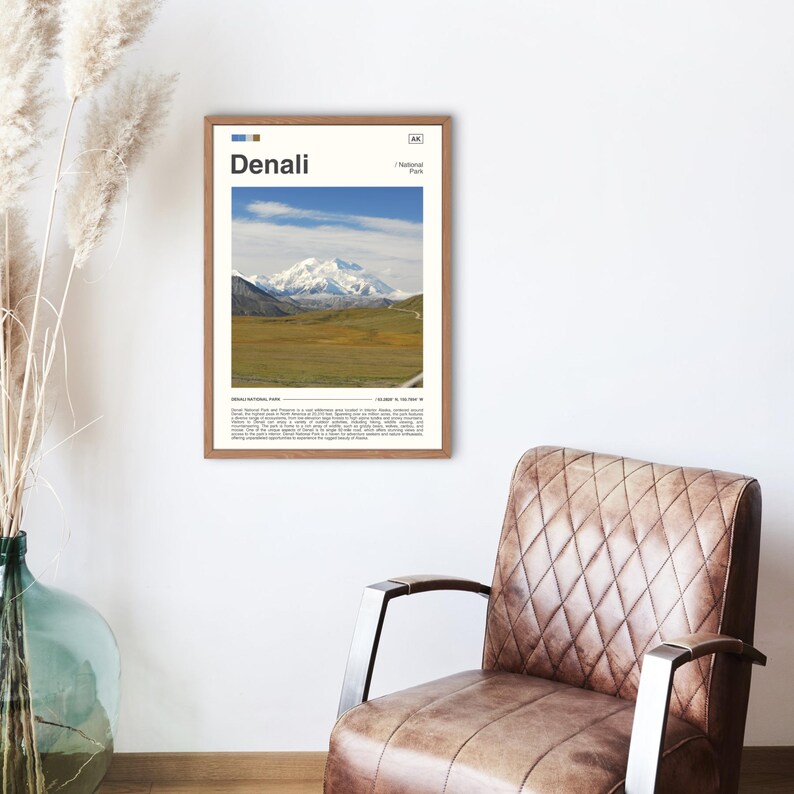 Denali Digital Download Poster, Denali Digital Download, Digital ...