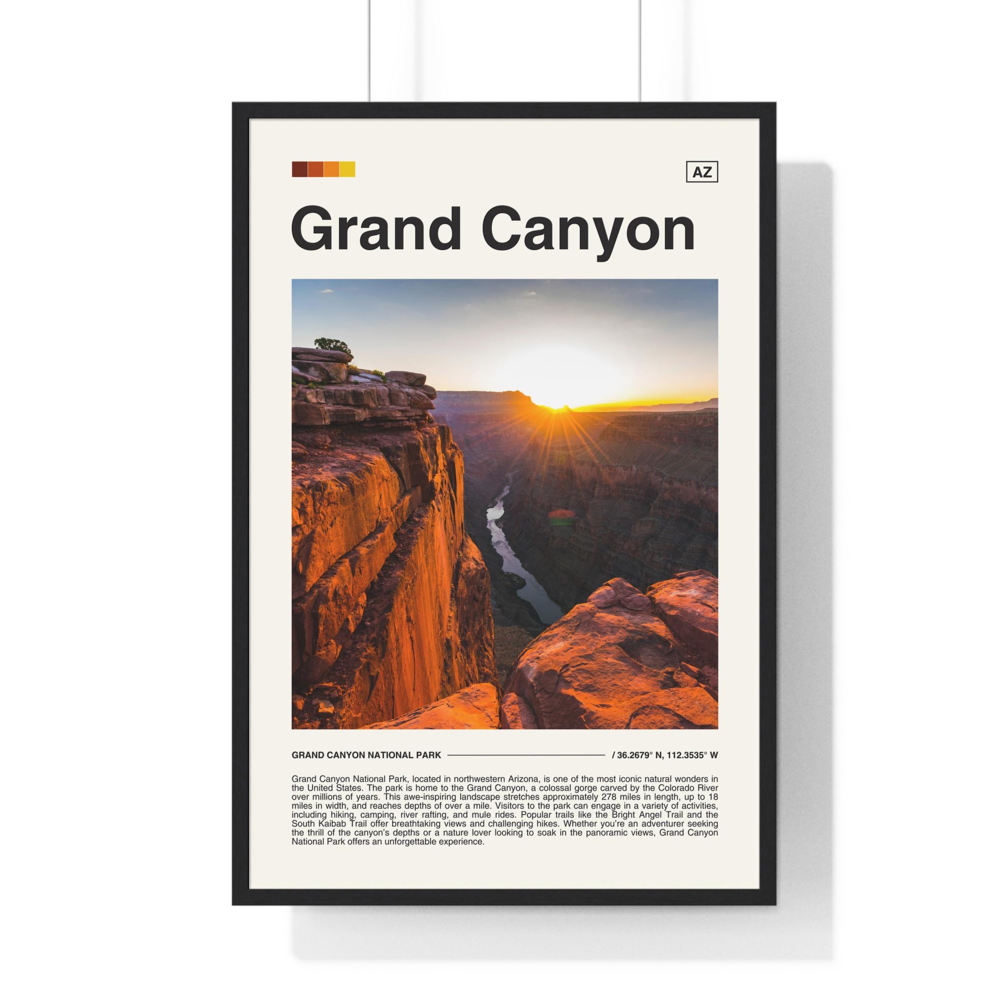 Grand Canyon Digital Download, Grand Canyon Poster, Grand Canyon ...
