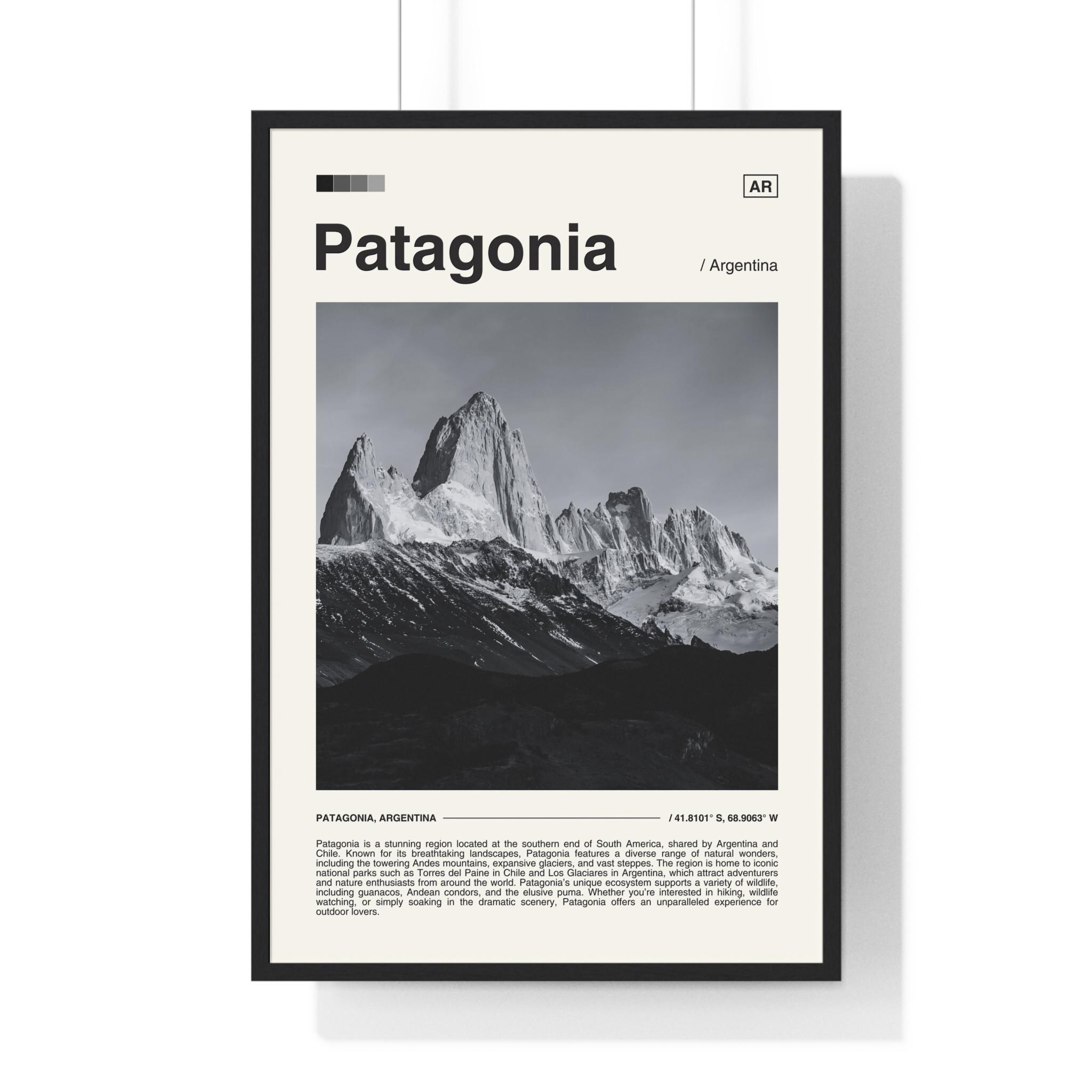 Patagonia Digital Download Poster, Patagonia Digital Download, Digital ...