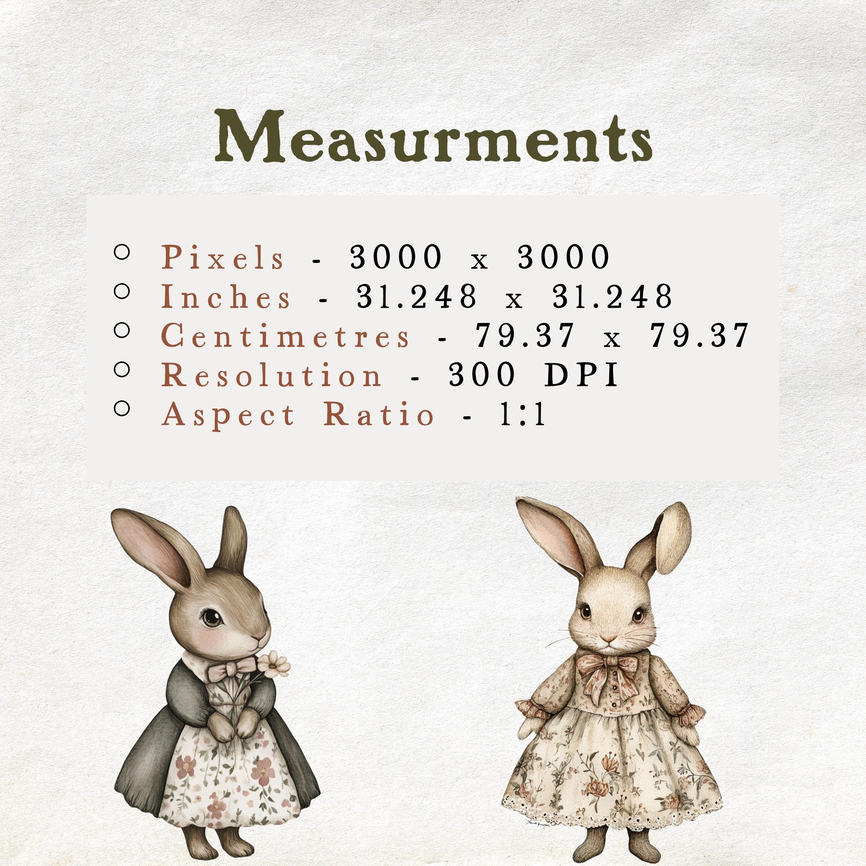Cute Bunnies - 10 Watercolor Clipart Set, Cute Rabbit Clipart, Toy ...