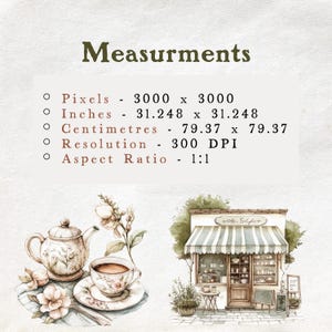 Time for Tea - 100 Watercolor Clipart Set, Tea Time Clipart, Tea Party ...