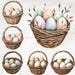 Watercolor Egg Basket Clipart – Easter Spring Set (digital Download) - Etsy
