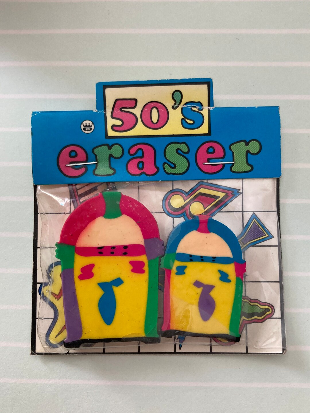 Amazing Fancy 1980s Kawaii Vintage Jukebox Eraser - Etsy