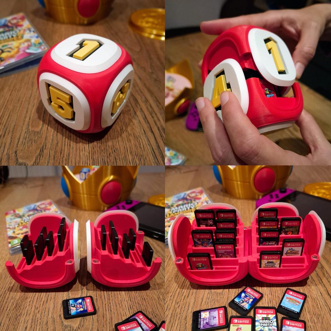 Nintendo Switch Games Storage Box Switch Game Holder Capacity of 20 ...