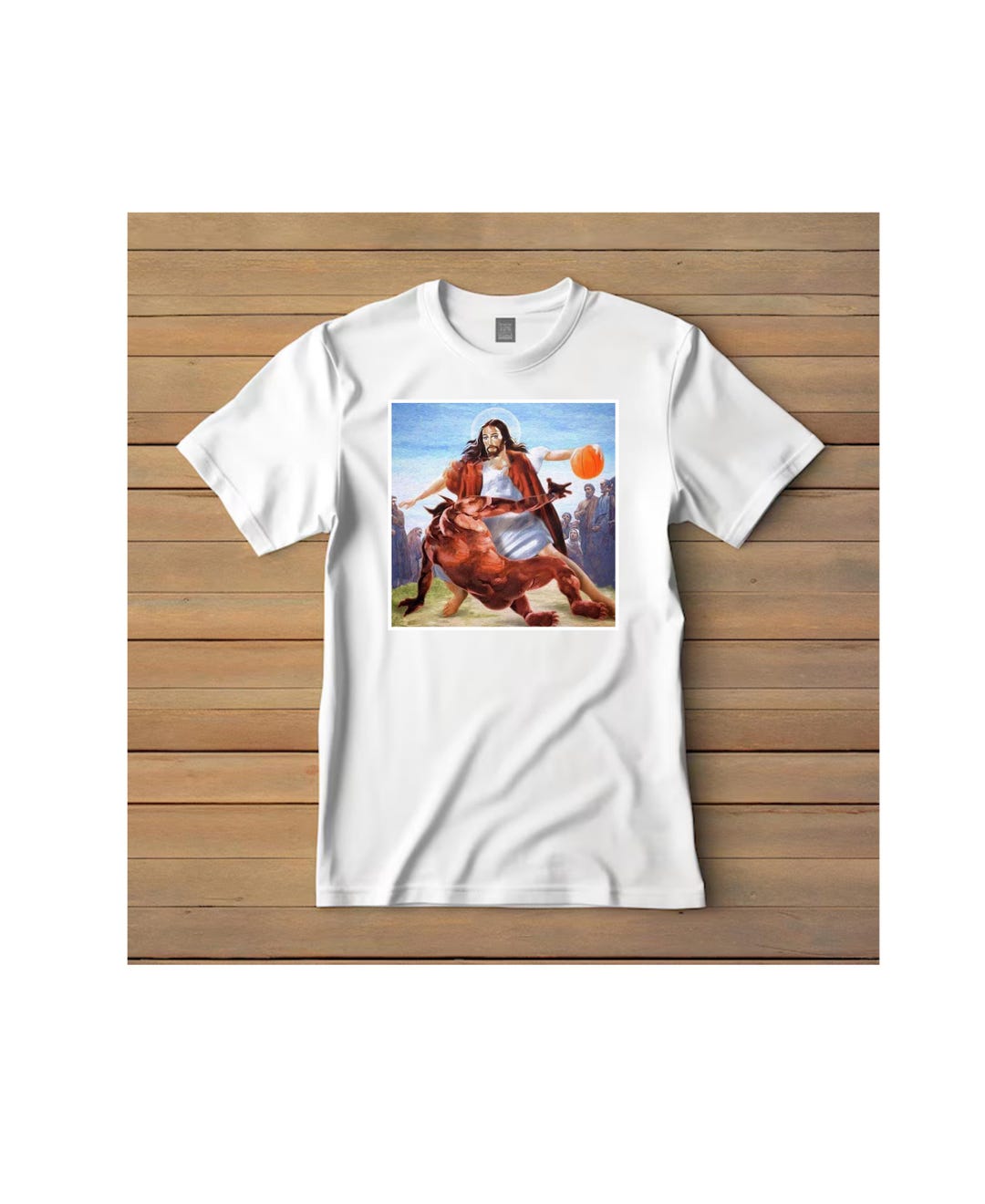 Jesus Crossing up the Devil Christian T-shirt, Jesus Shirt, Jesus ...