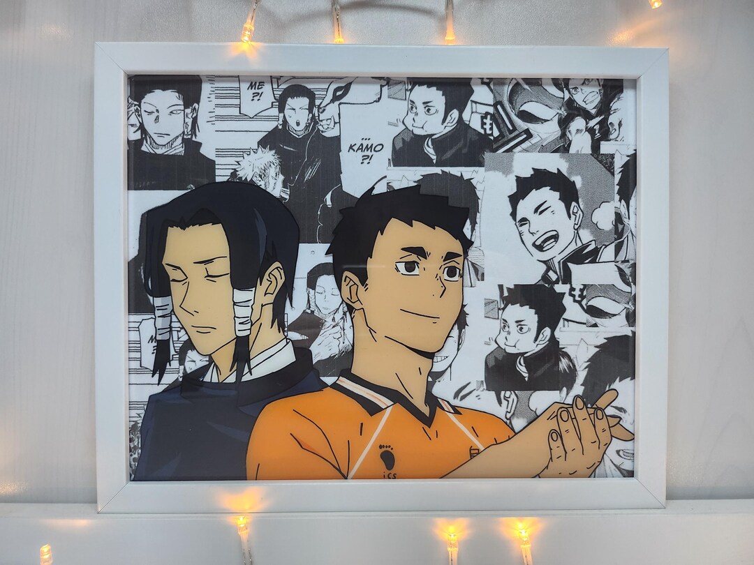 Premade Anime Glass Paintings, Noritoshi & Daichi, Anime Gift ...