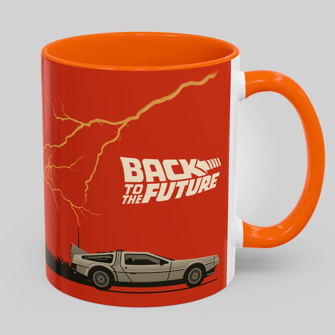 Back to the Future Coffee Mug: Retro Sci-fi Cup - Etsy