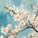 Spring Blossoms in the Countryside | Floral Art | Digital Print #035 - Etsy